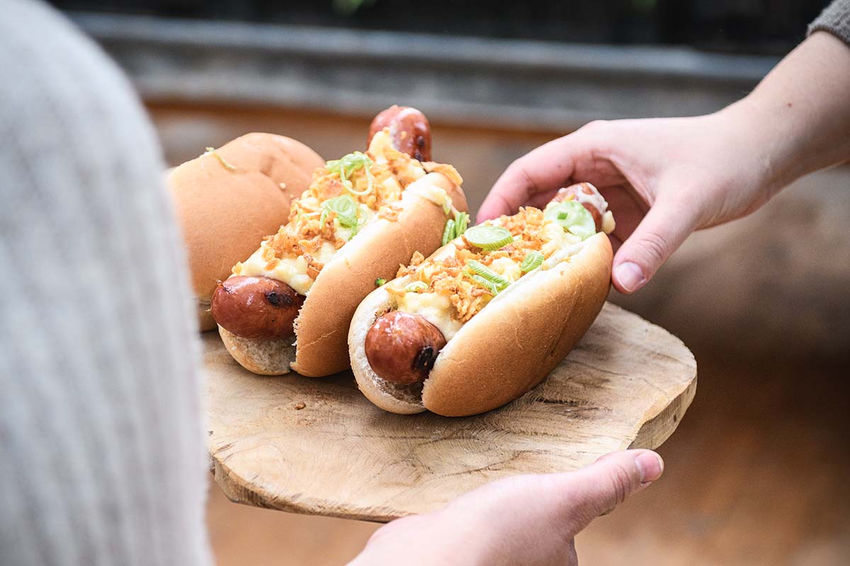 Lien Hot Dog Bavokon Hot Dog Schneider,Handheld Hot Dog Slicer Criss